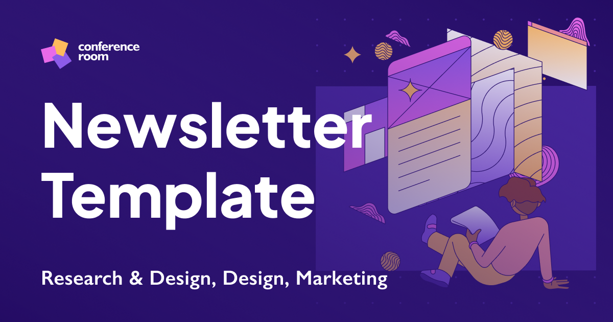 Free Newsletter Template & Example for Teams | Conference Room