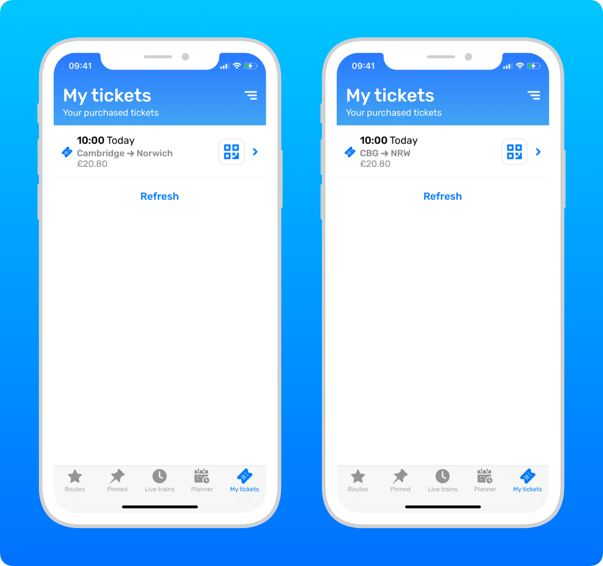 What ticket settings are available? - Railboard