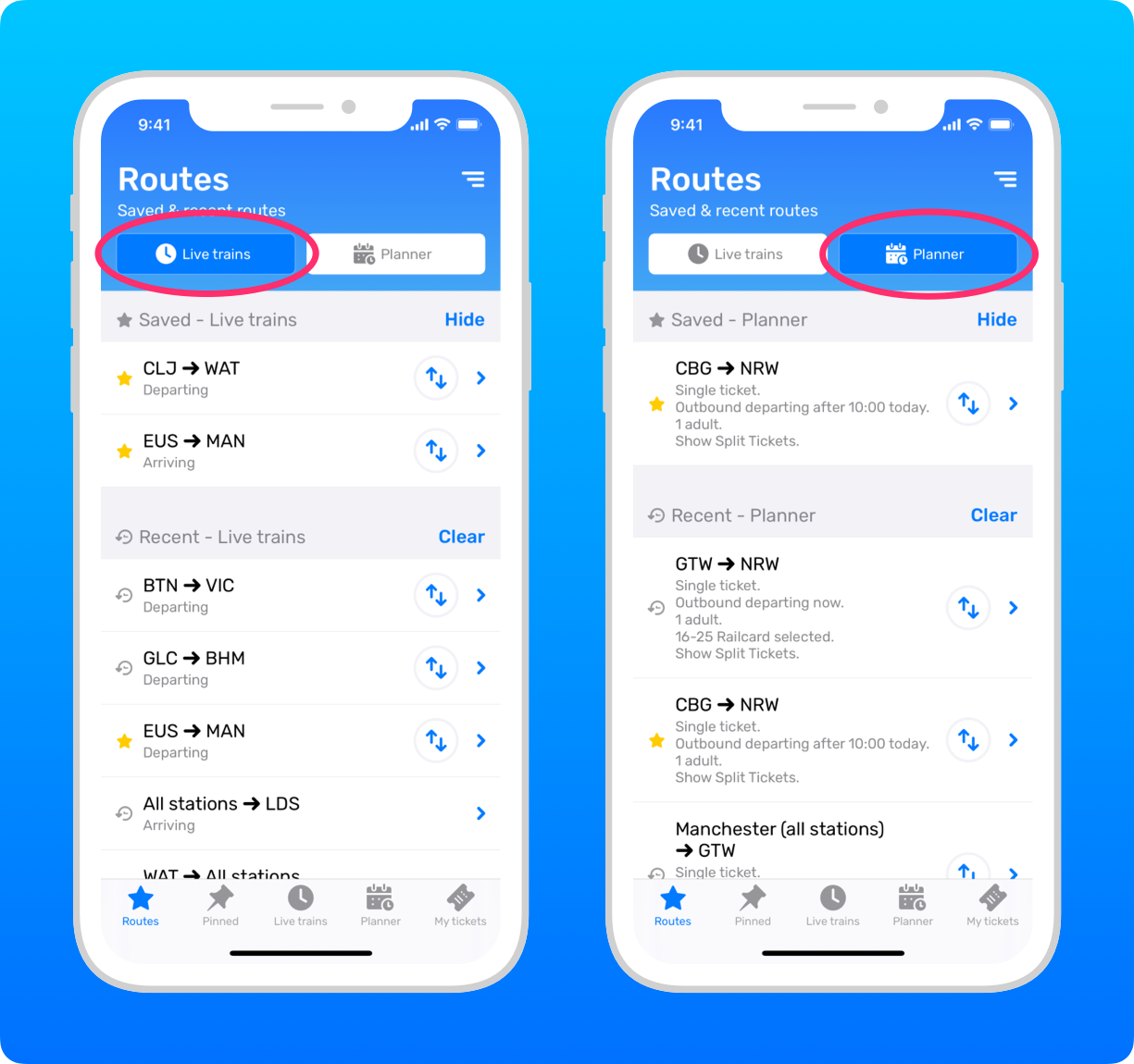 What are routes? - Railboard