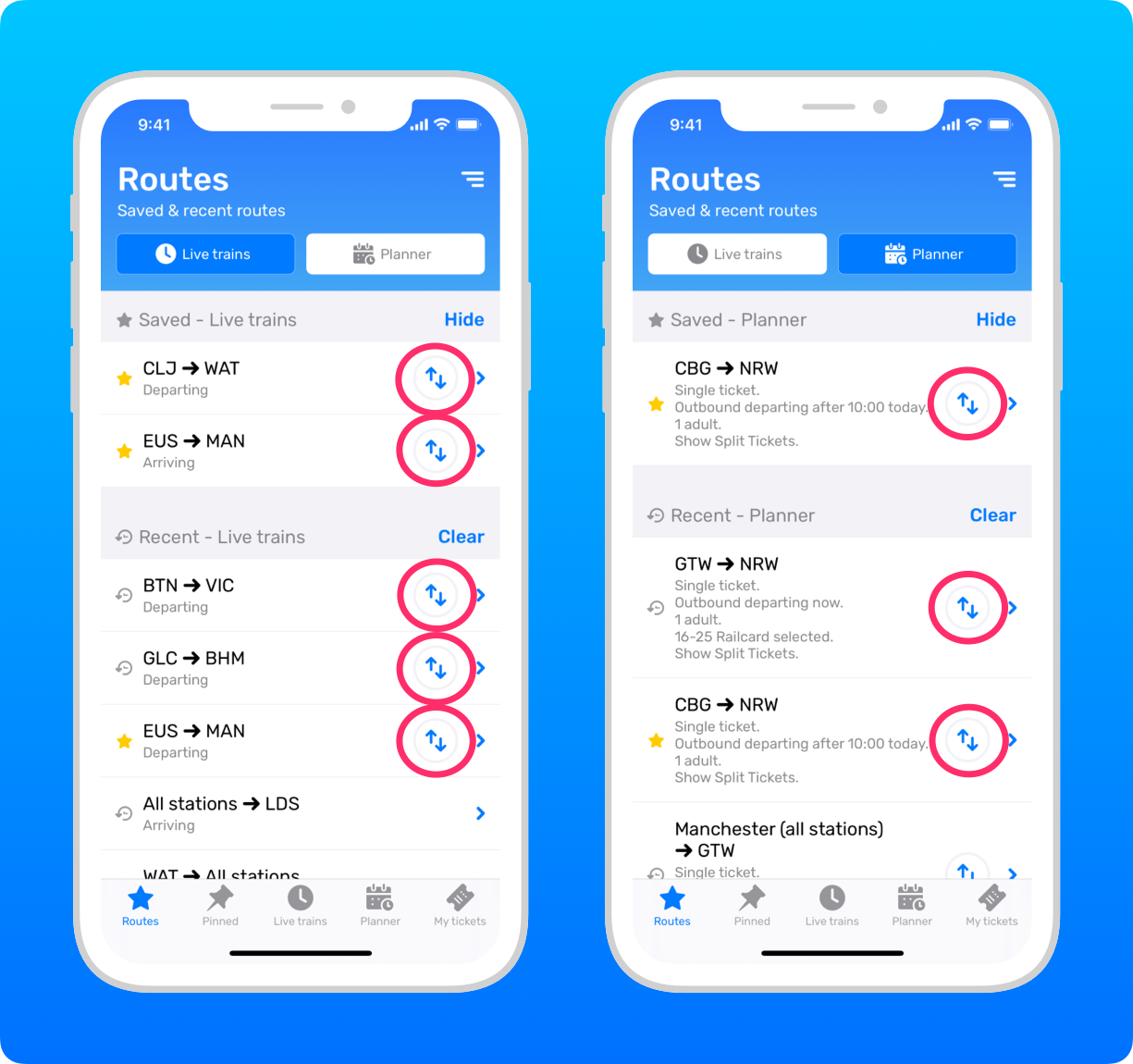 What are routes? - Railboard