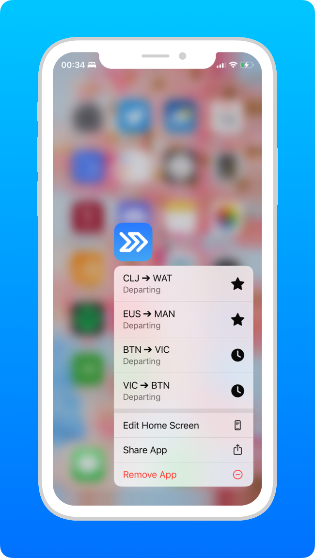 What’s the fastest way to open a ‘Live trains’ search? - Railboard