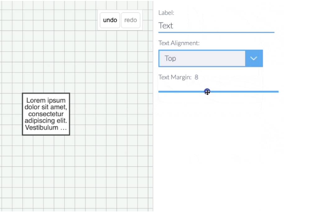 Change Element Text Alignment in Inspector – Demo applications & examples