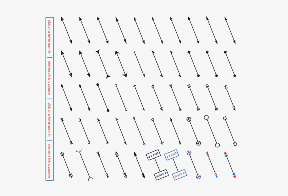 Connector Arrows – Demo applications & examples