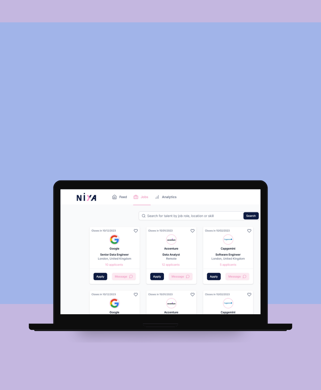 Niya | Career Management Platform