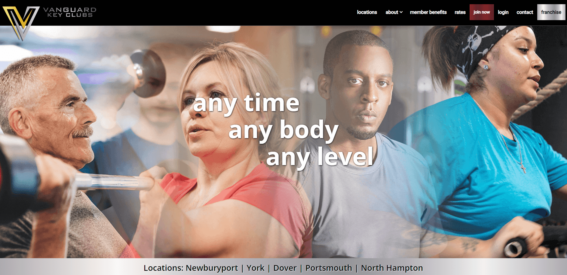 24 Hour Gym & Fitness Centers | Vanguard Key Clubs