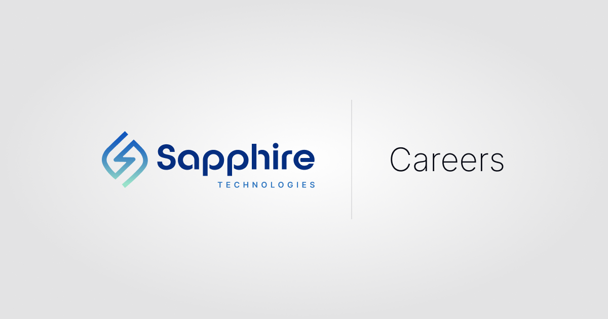 Careers at Sapphire Technologies