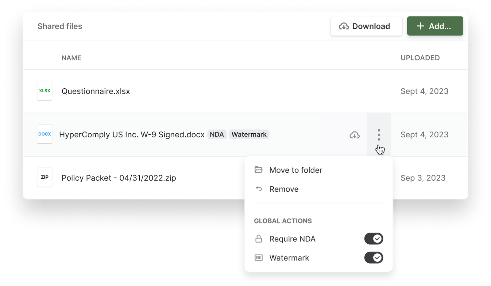 Automate security questionnaires with HyperComply