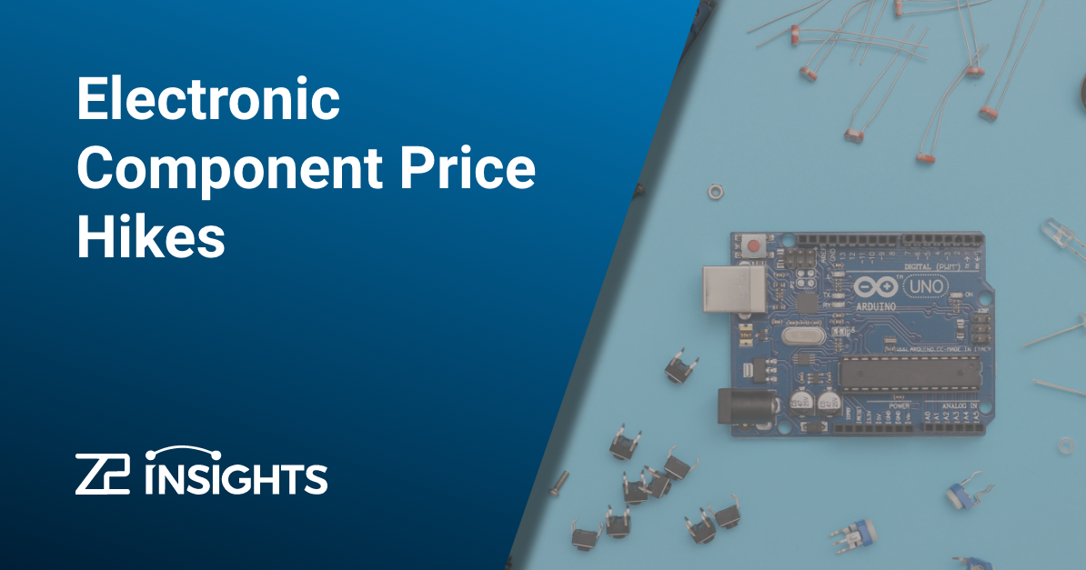 Electronic Component Price Hikes - Z2Data