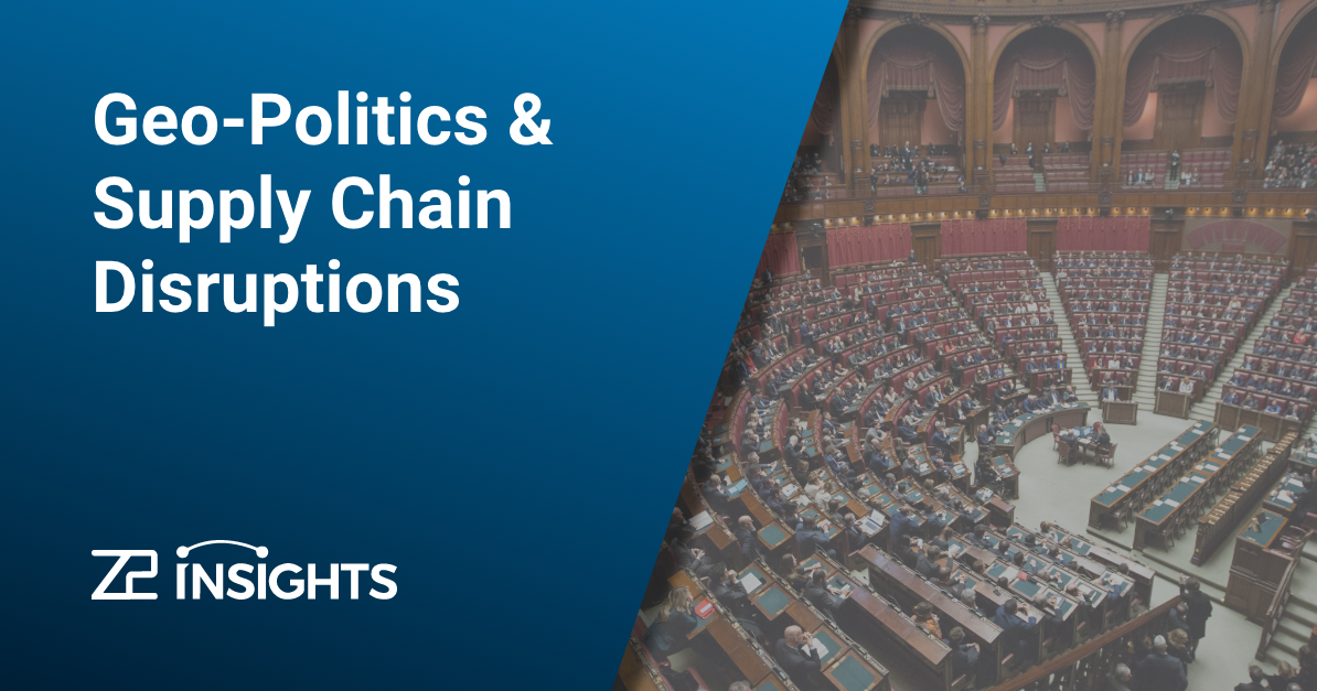 Geo-Politics & Supply Chain Disruptions - Z2Data