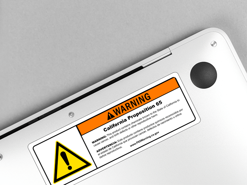 The Cost of Ignoring California Prop 65 - Z2Data