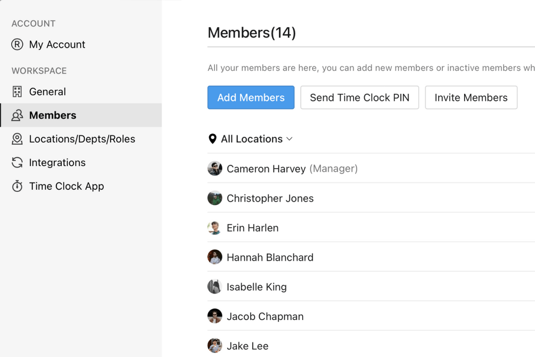 Timble - Rostering, Time Clock & Timesheets Software