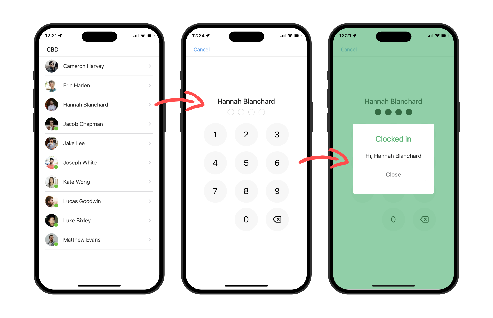 Timble - Employee Time Clock App