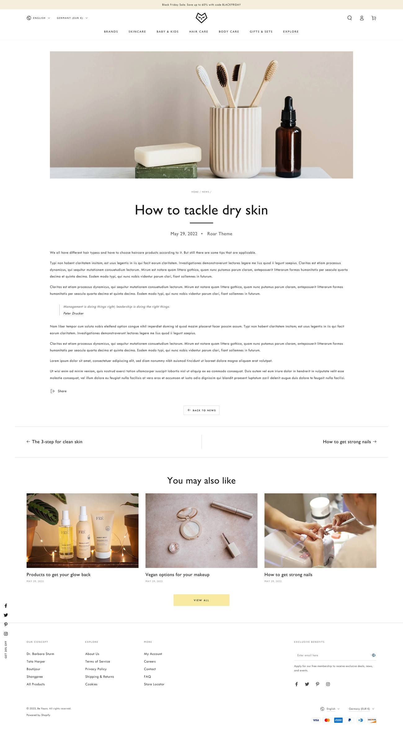 15 Best Shopify Blog Themes (+FREE Template For You!)