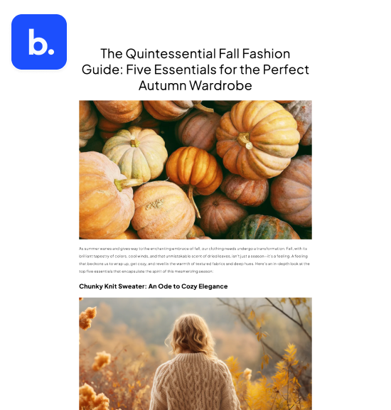 Our Features Bloggle