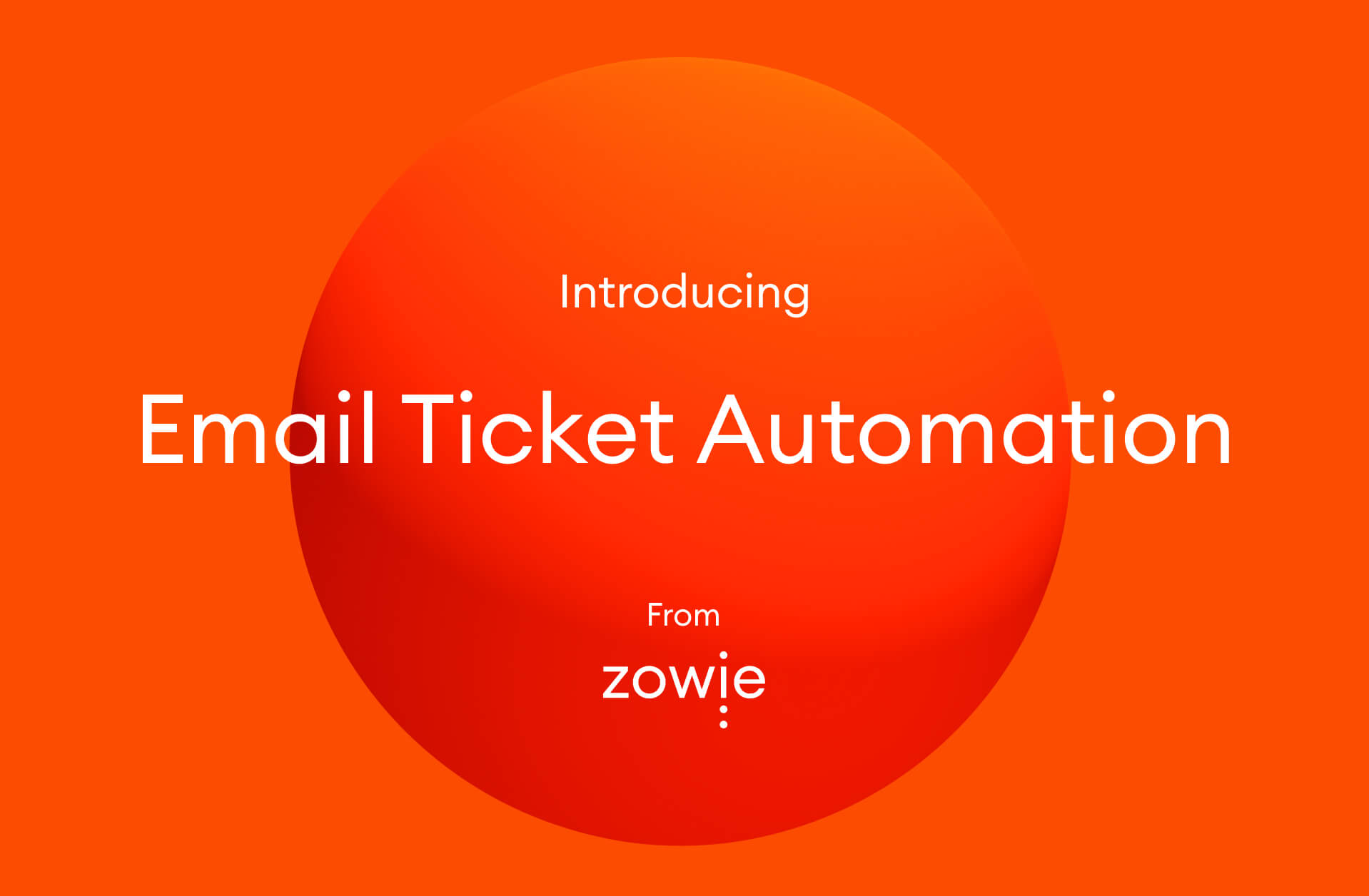 Say goodbye to your email backlog with Email Ticket Automation