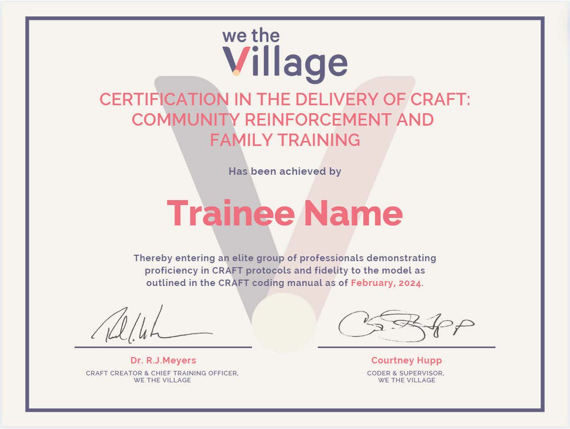 CRAFT Training