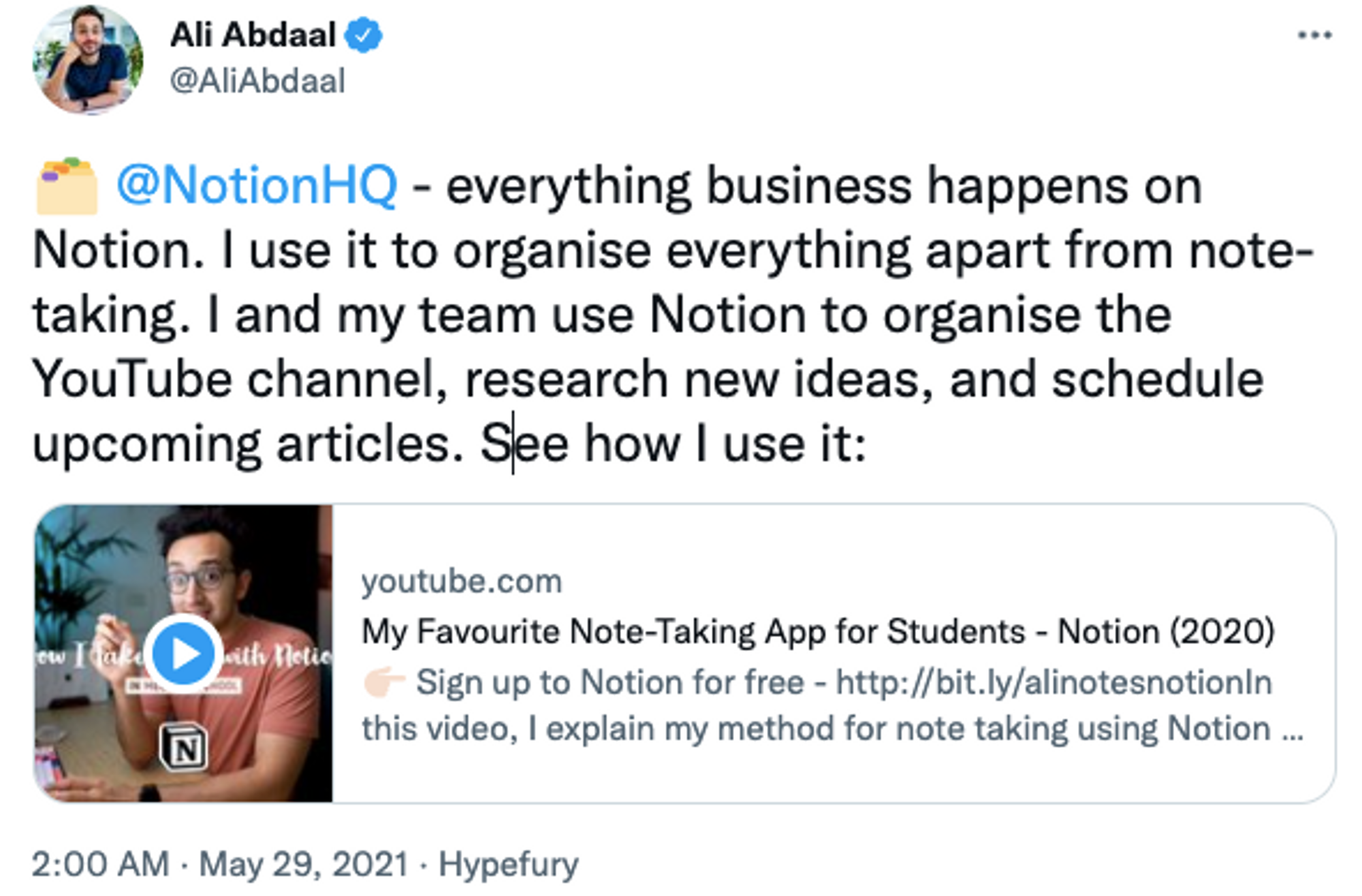 Ali Abdaal's Time Management Approach For A Fruitful And Happy Life - Sunsama Blog