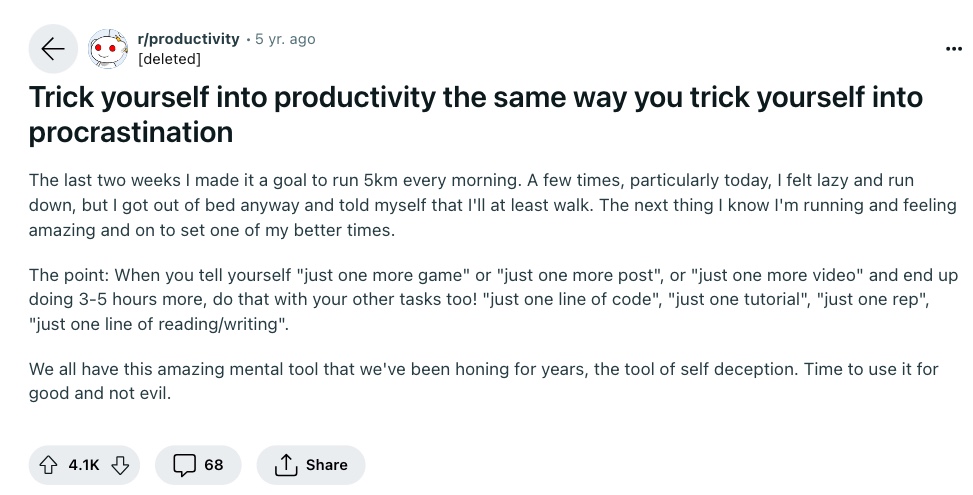 3 Tactics to Beat Procrastination Without Overhauling Your Life ...
