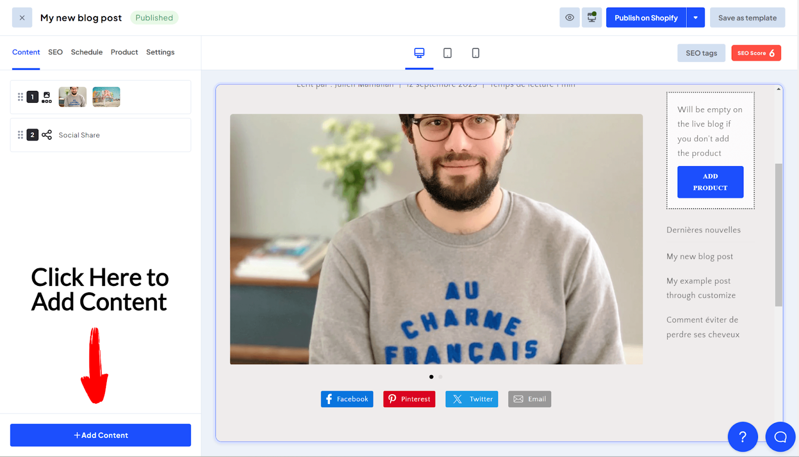 How to Add Videos to Your Shopify Blog? (2024 Updated)