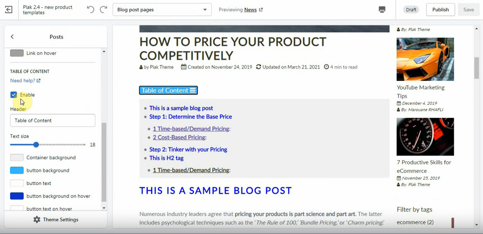 Shopify Blog Table of Contents (How to Add It Easily!)