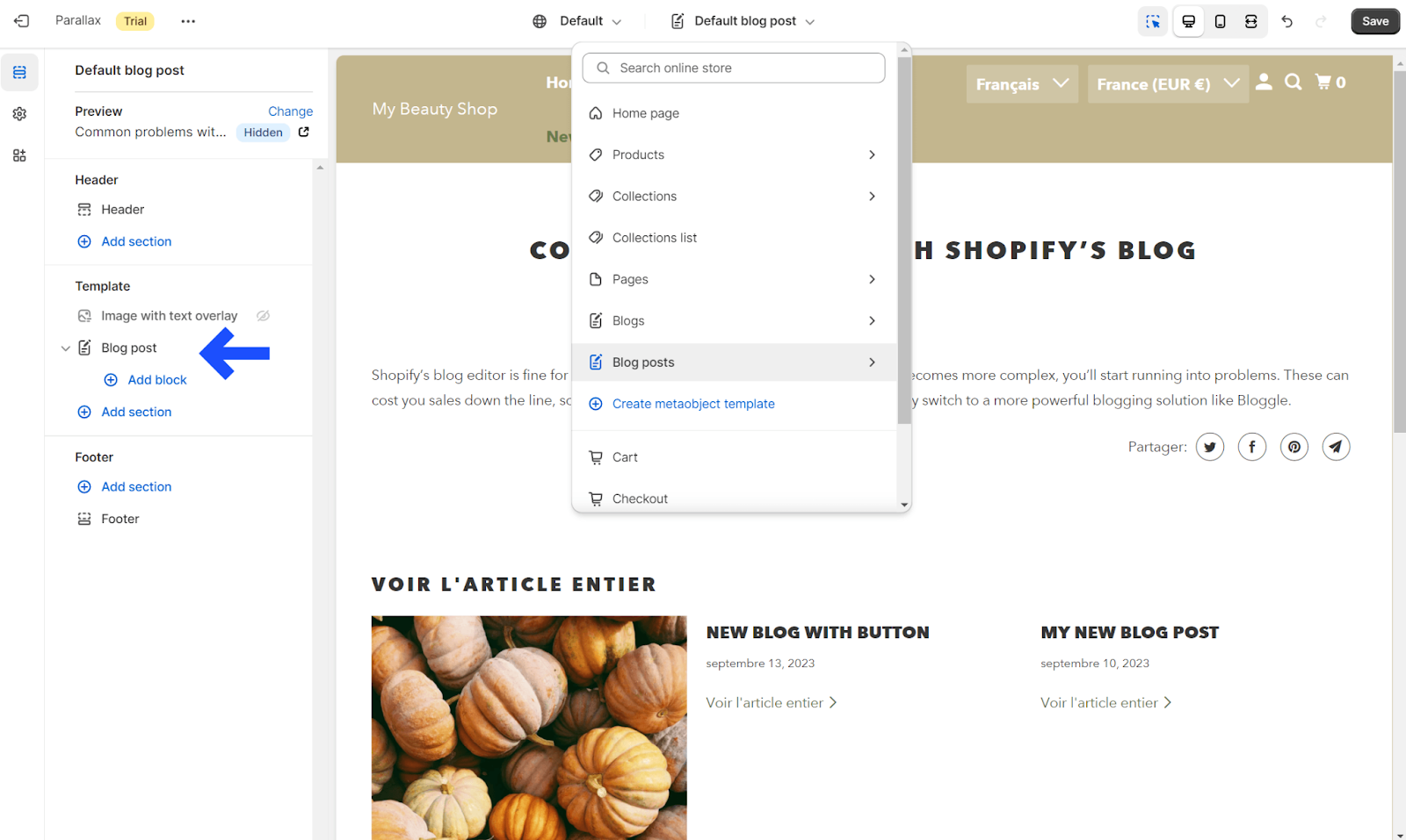 Shopify Blog Sidebar - Here's How to Add It [2024]