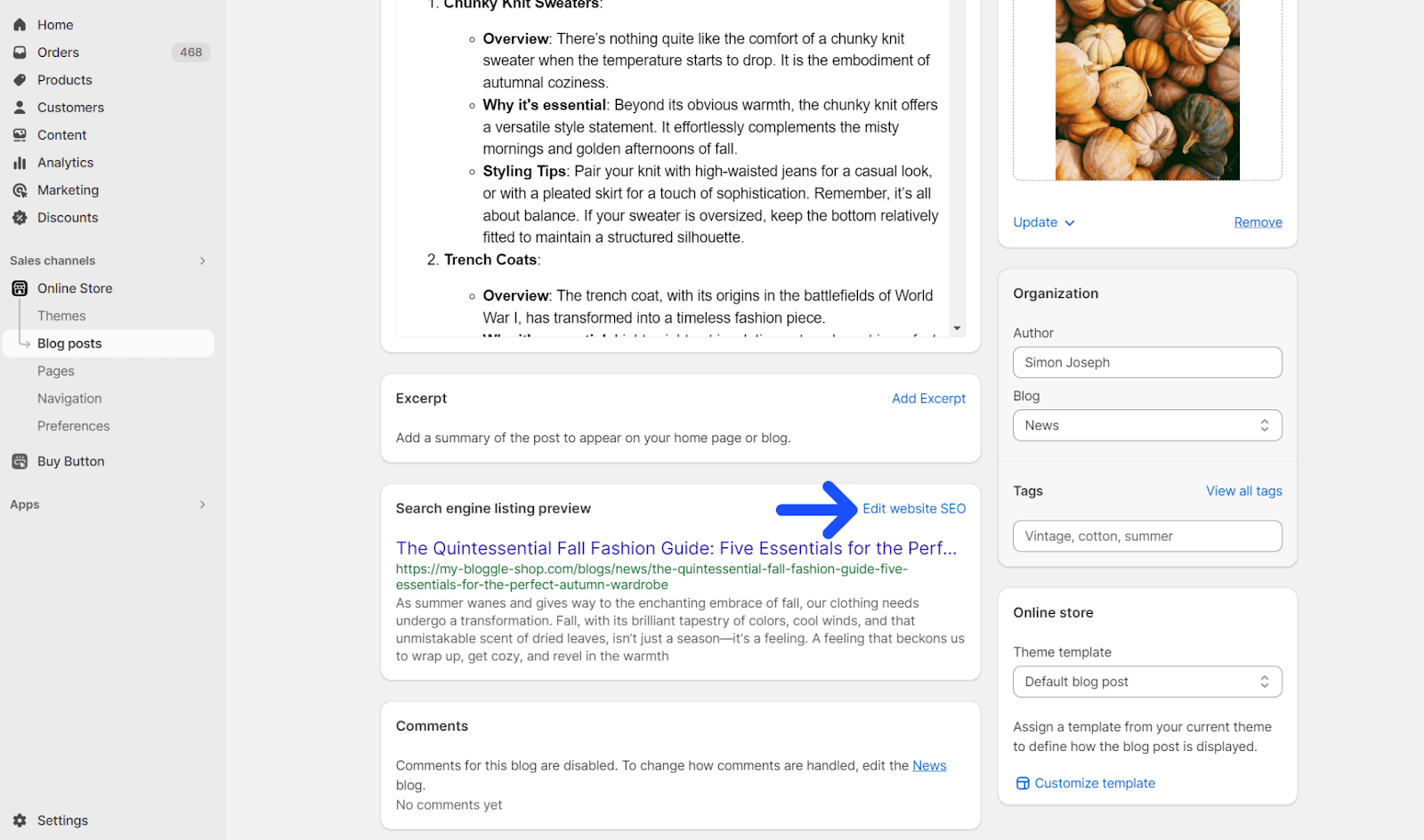 Shopify Blog URL Structure + How to Change It?