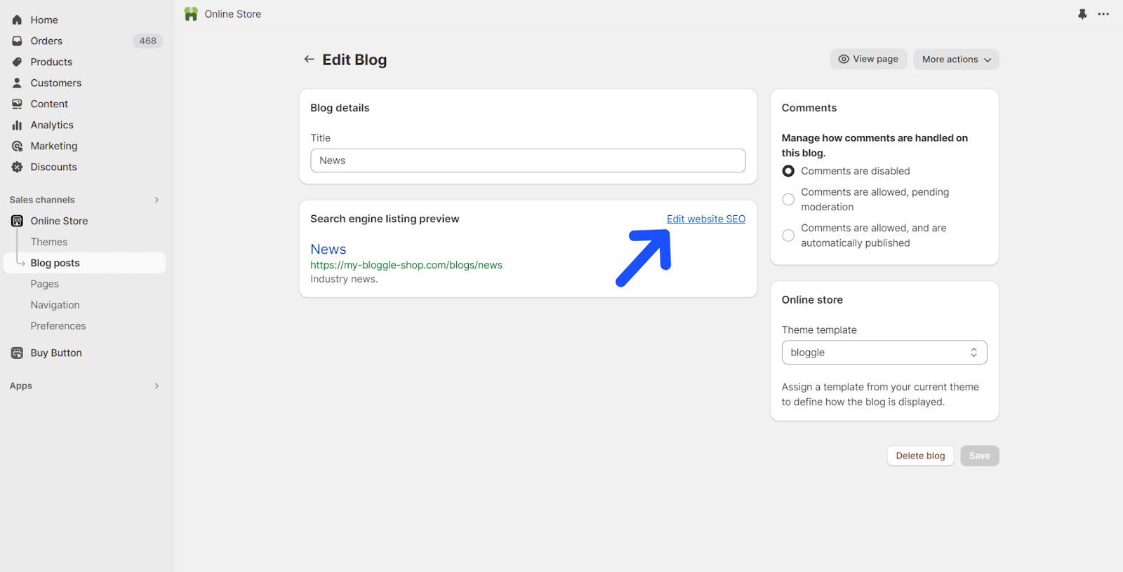 Shopify Blog URL Structure + How to Change It?