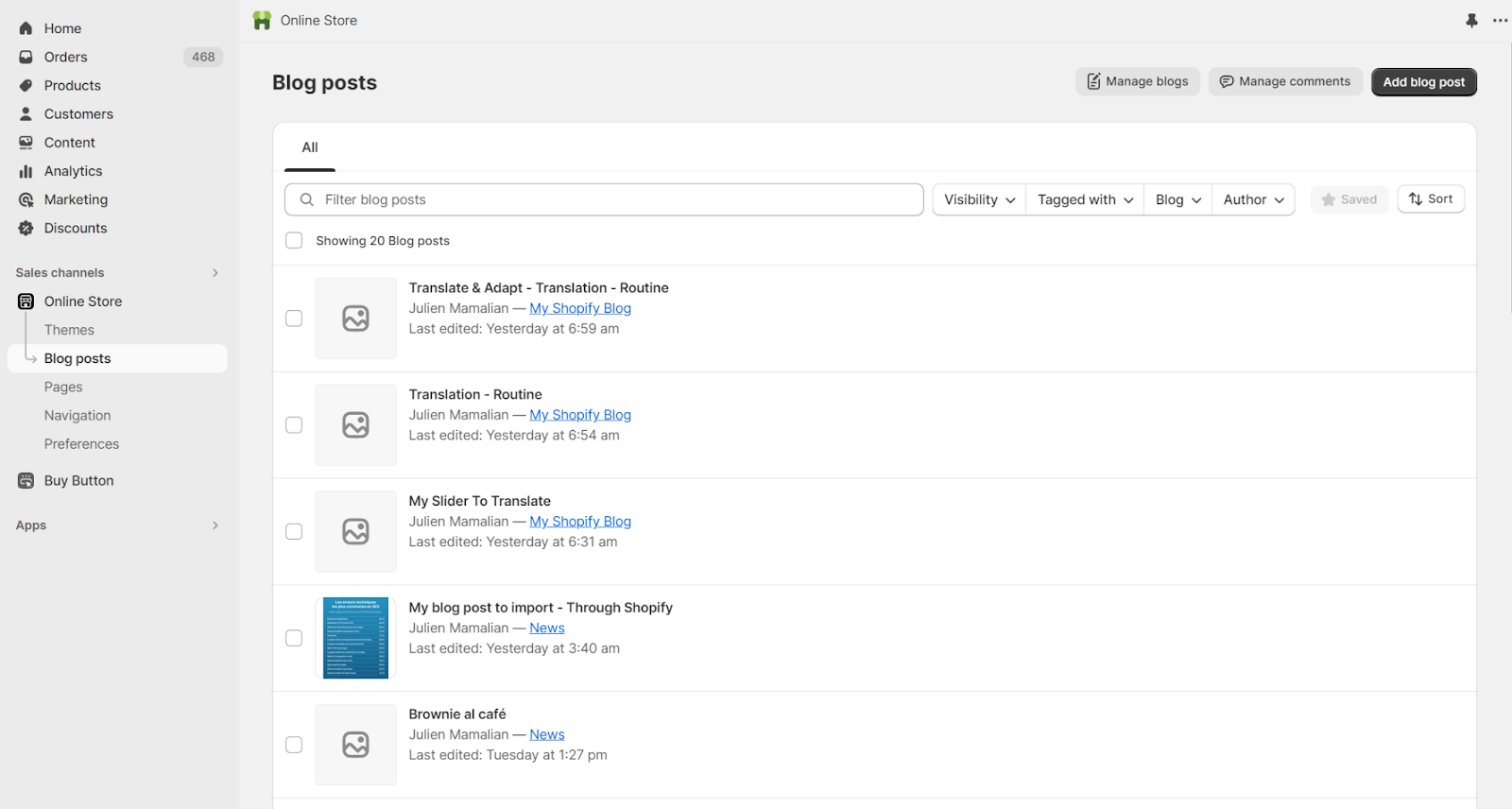Shopify Blog URL Structure + How to Change It?