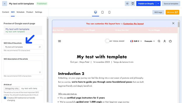 Shopify Titles & Meta Descriptions (Dos & Don'ts + Examples)