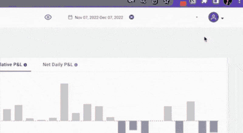 Trading Journal Software Updates - November 2023 - TradeZella
