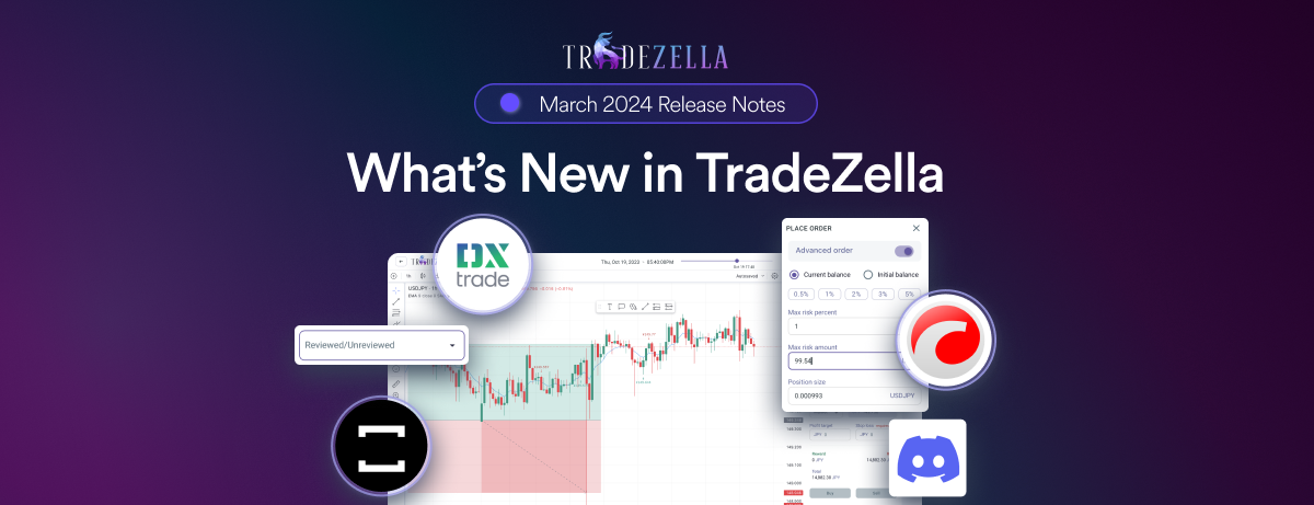 TradeZella March 2024 Updates
