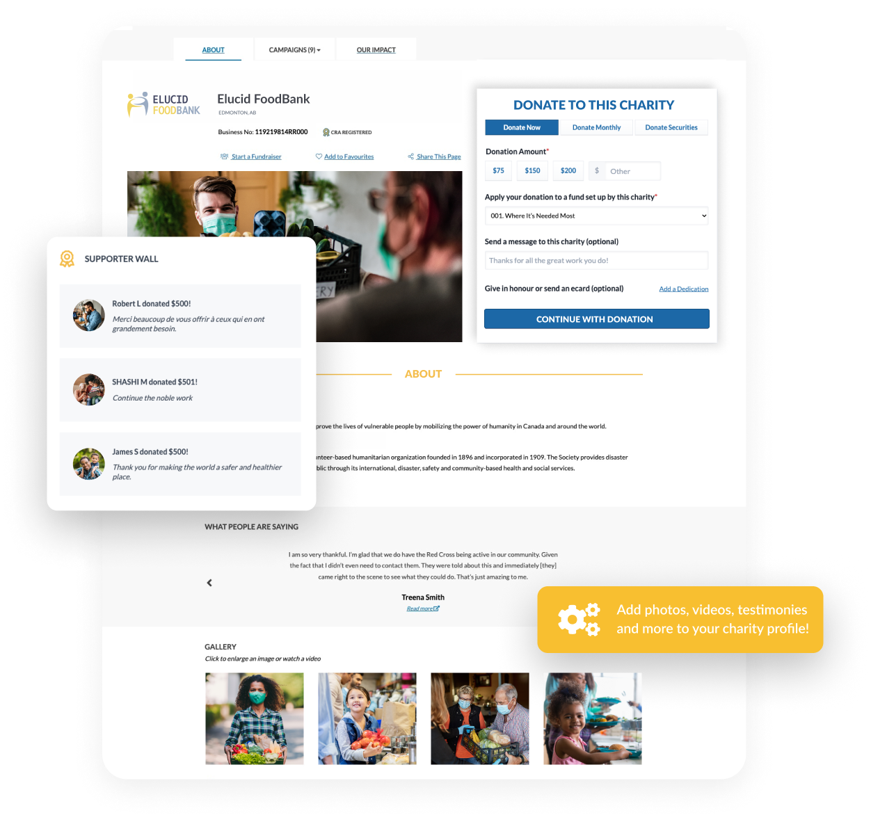 Your Charity Profile | CanadaHelps