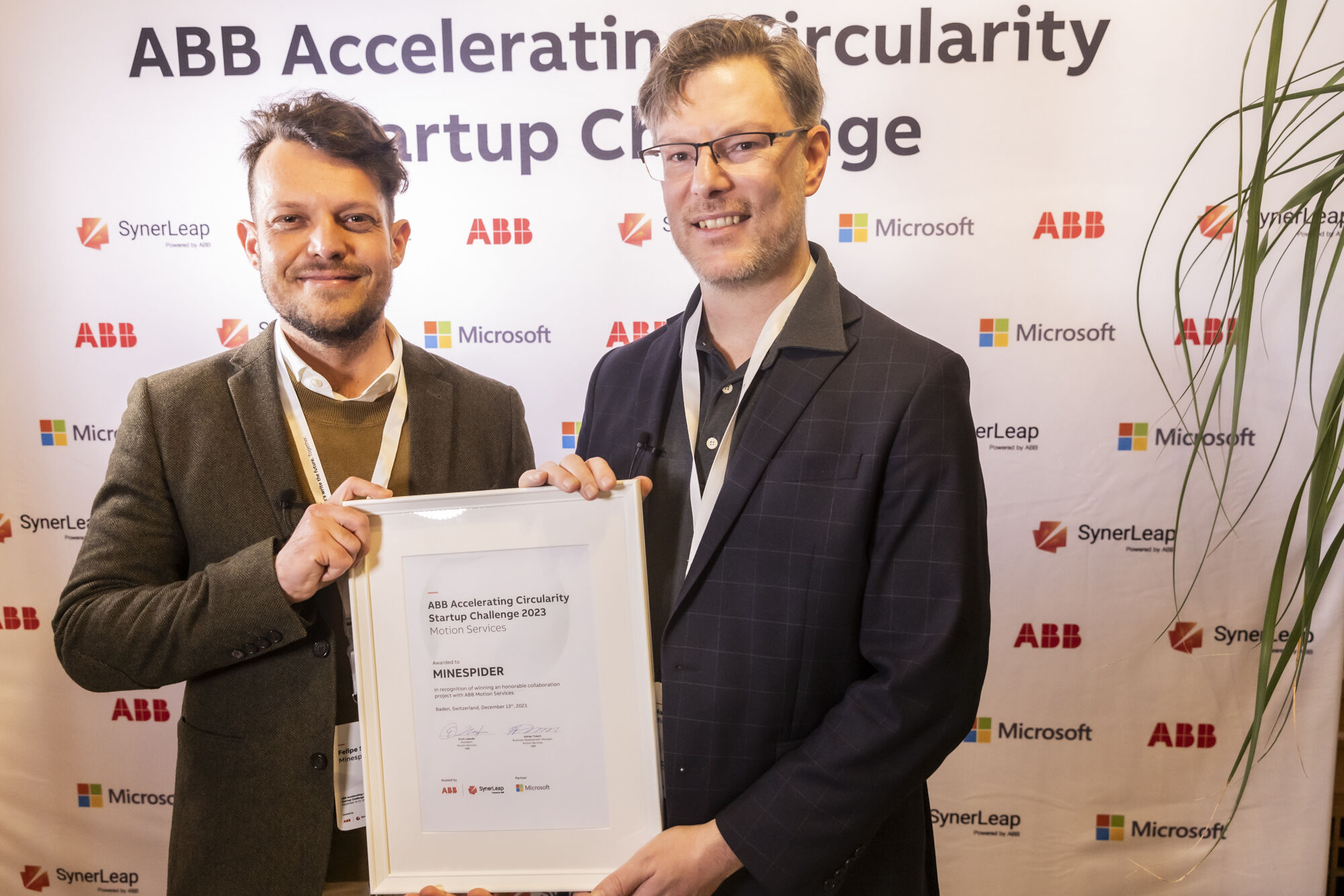Minespider is a Winner of ABB Motion Services Challenge 2023