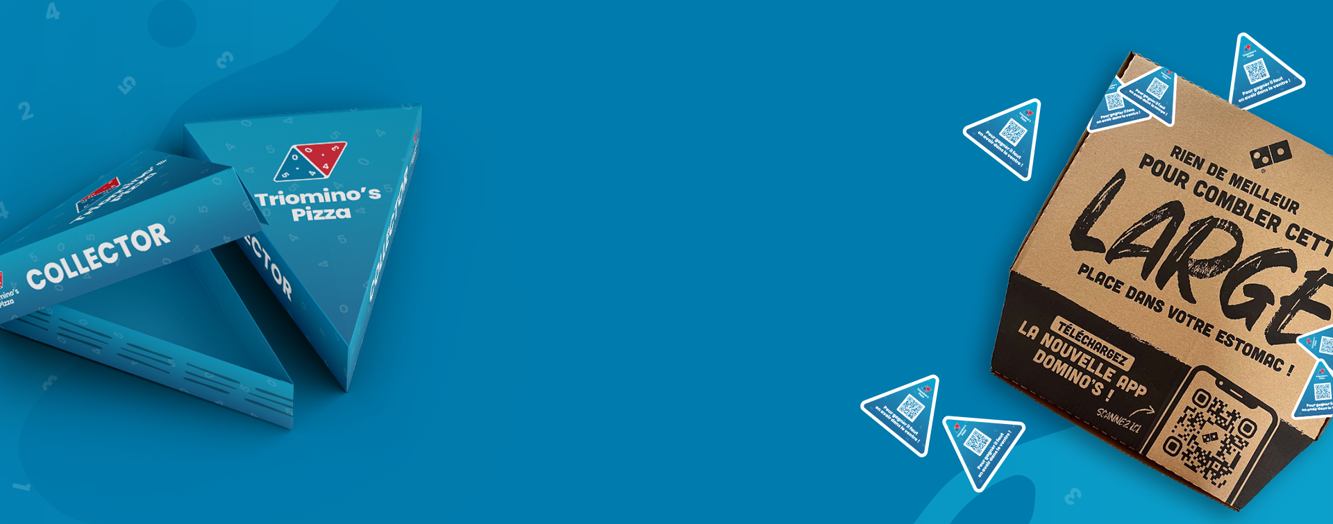 Goliath x Domino's Pizza - Triomino's Pizza - Agence Conceptory