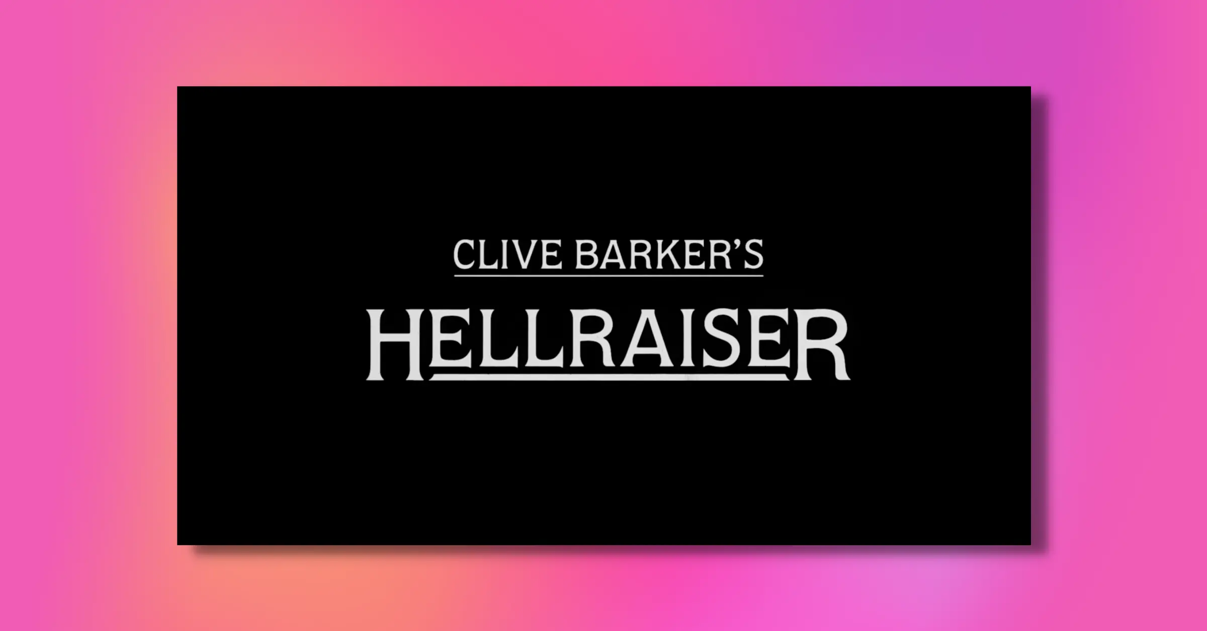 Hellraiser Pinball Machine | Pinball Hype Index | Kineticist