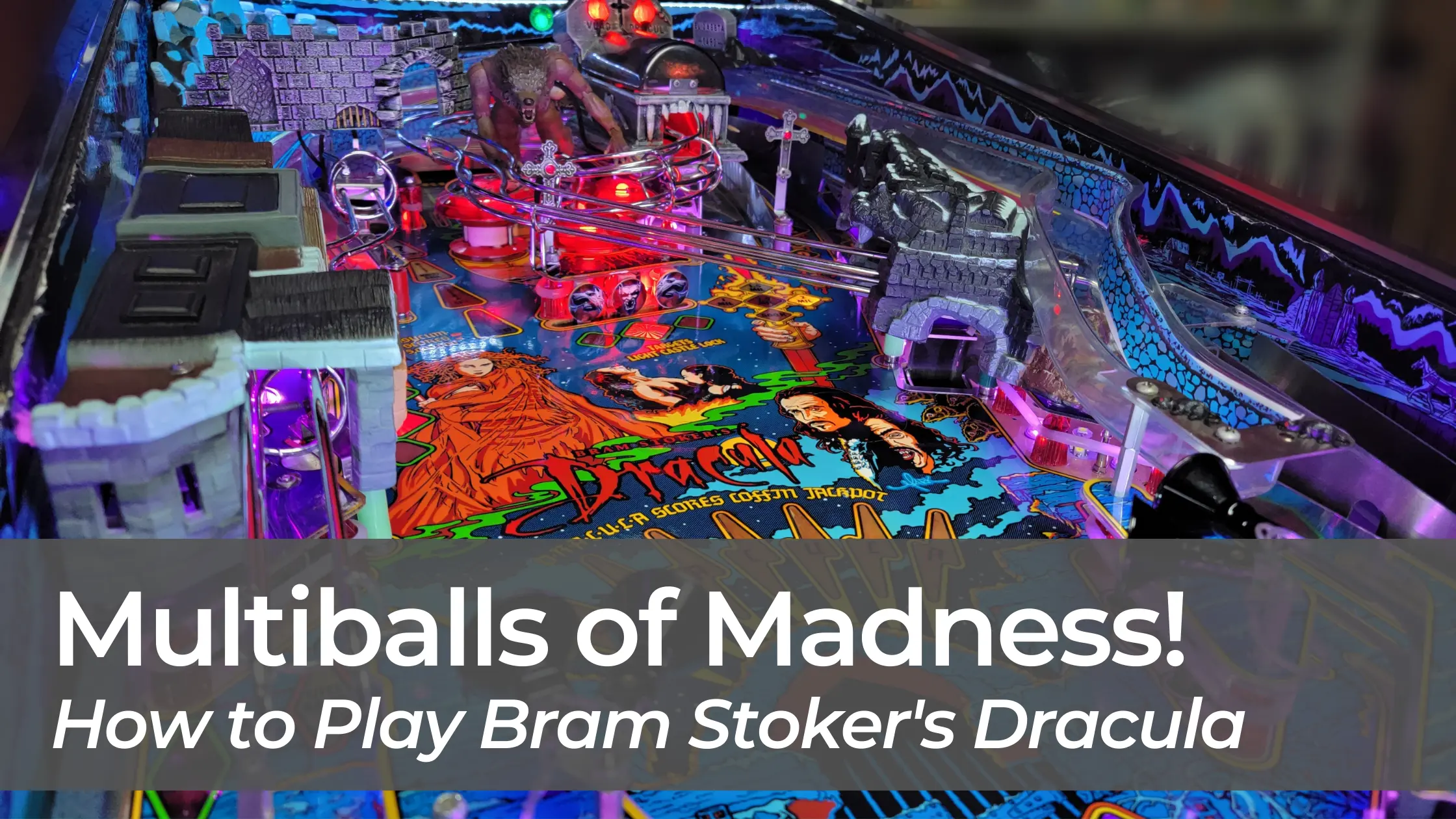 How to Play Bram Stoker's Dracula Pinball Machine | Rules, Tutorial ...
