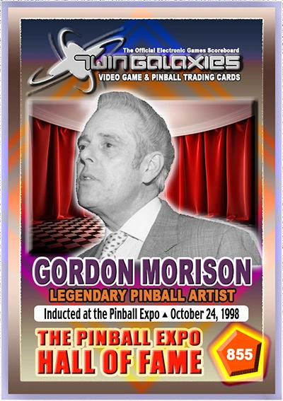 Gordon Morison Pinball Machine Maker (Art)