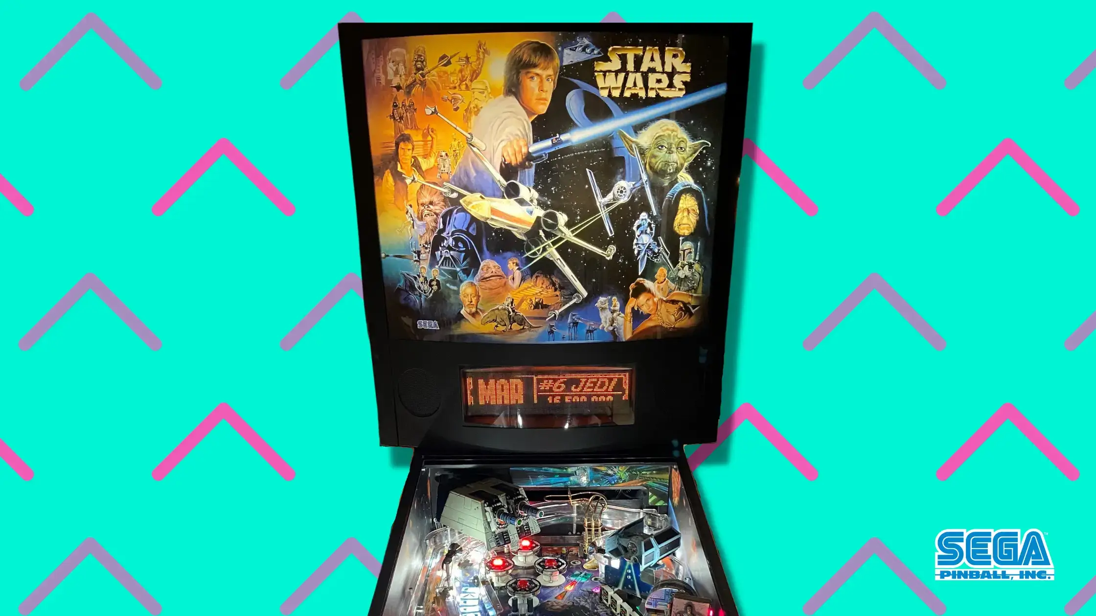 Star Wars Trilogy (1997) Pinball Machine by Sega Pinball Inc. (US)