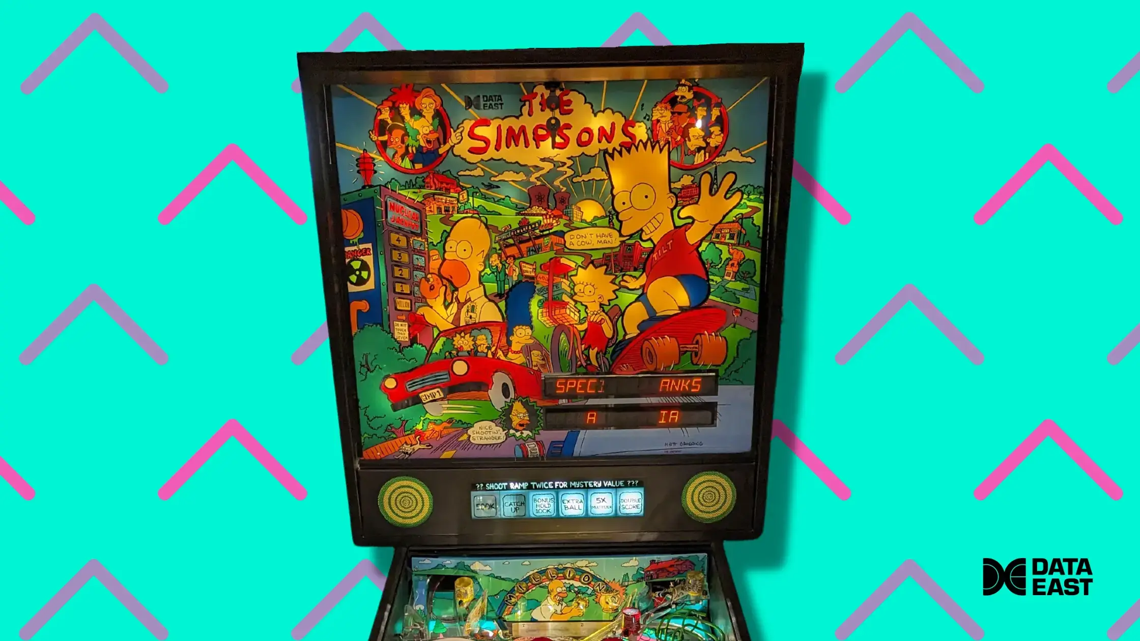 The Simpsons (1990) Pinball Machine by Data East USA Inc.