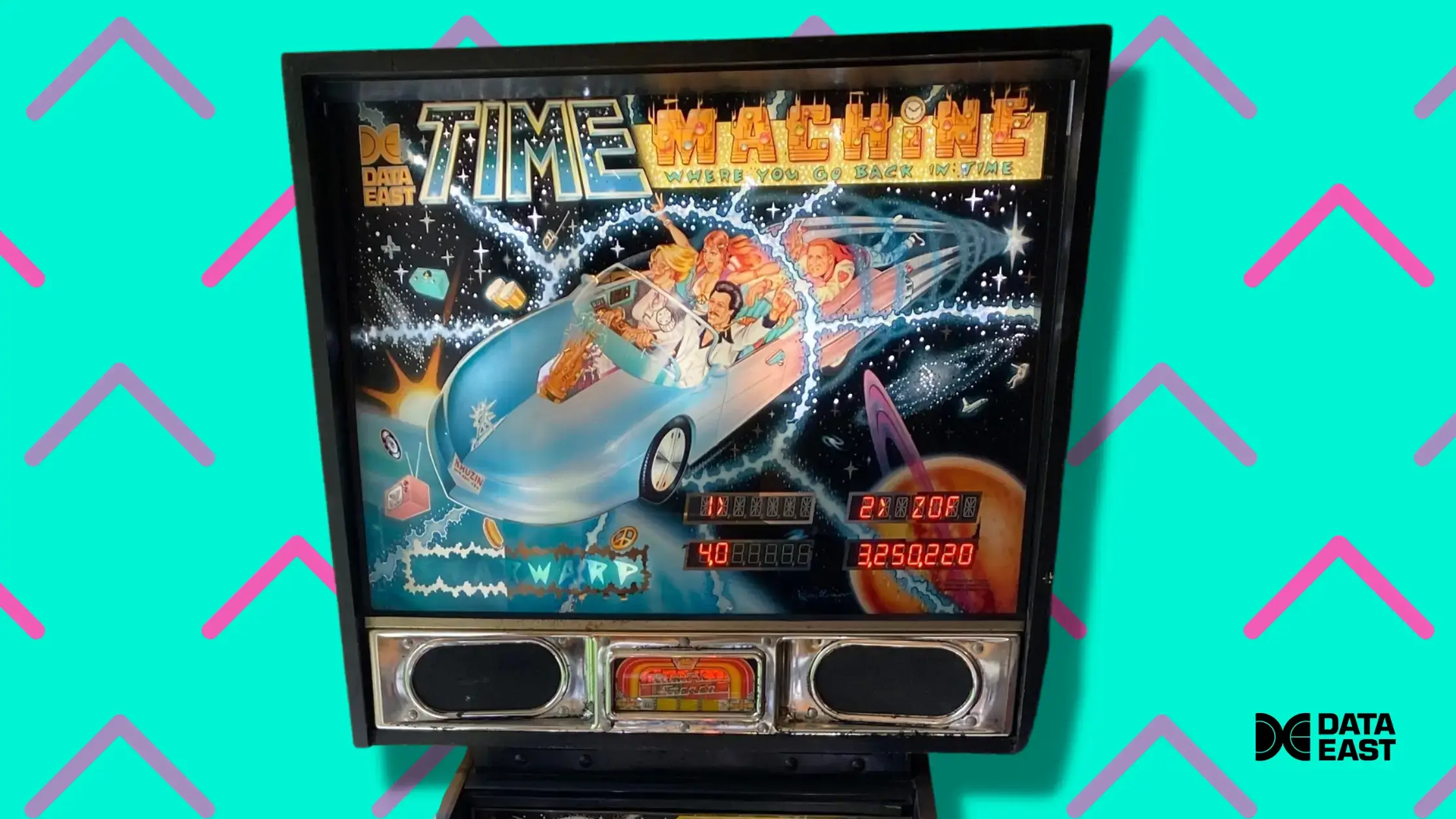 Time Machine (1988) Pinball Machine by Data East USA Inc.