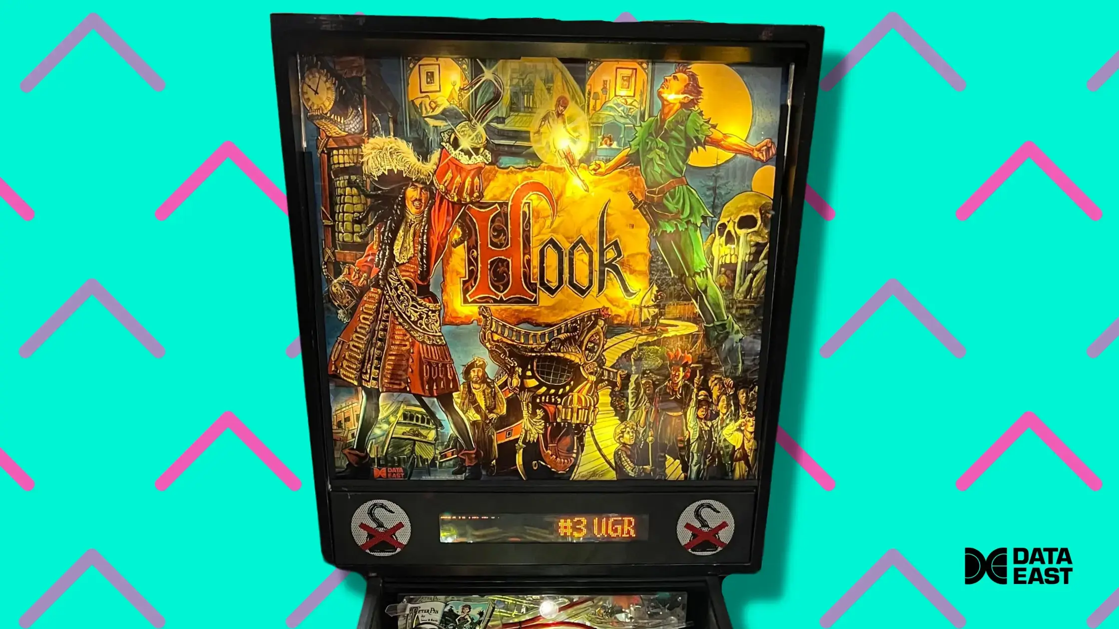 Hook (1992) Pinball Machine by Data East USA Inc.