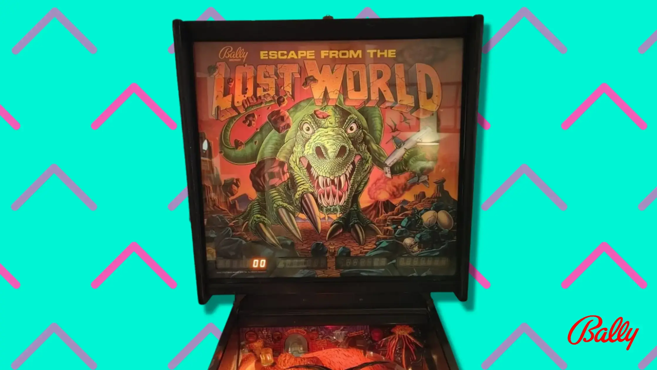Escape from the Lost World (1988) Pinball Machine by Bally ...