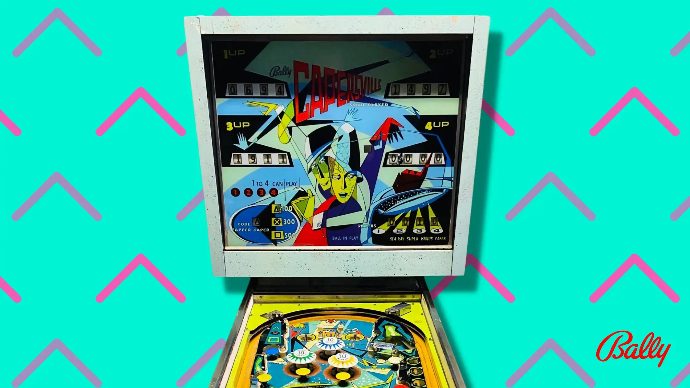 Capersville (1966) Pinball Machine by Bally Manufacturing Co.