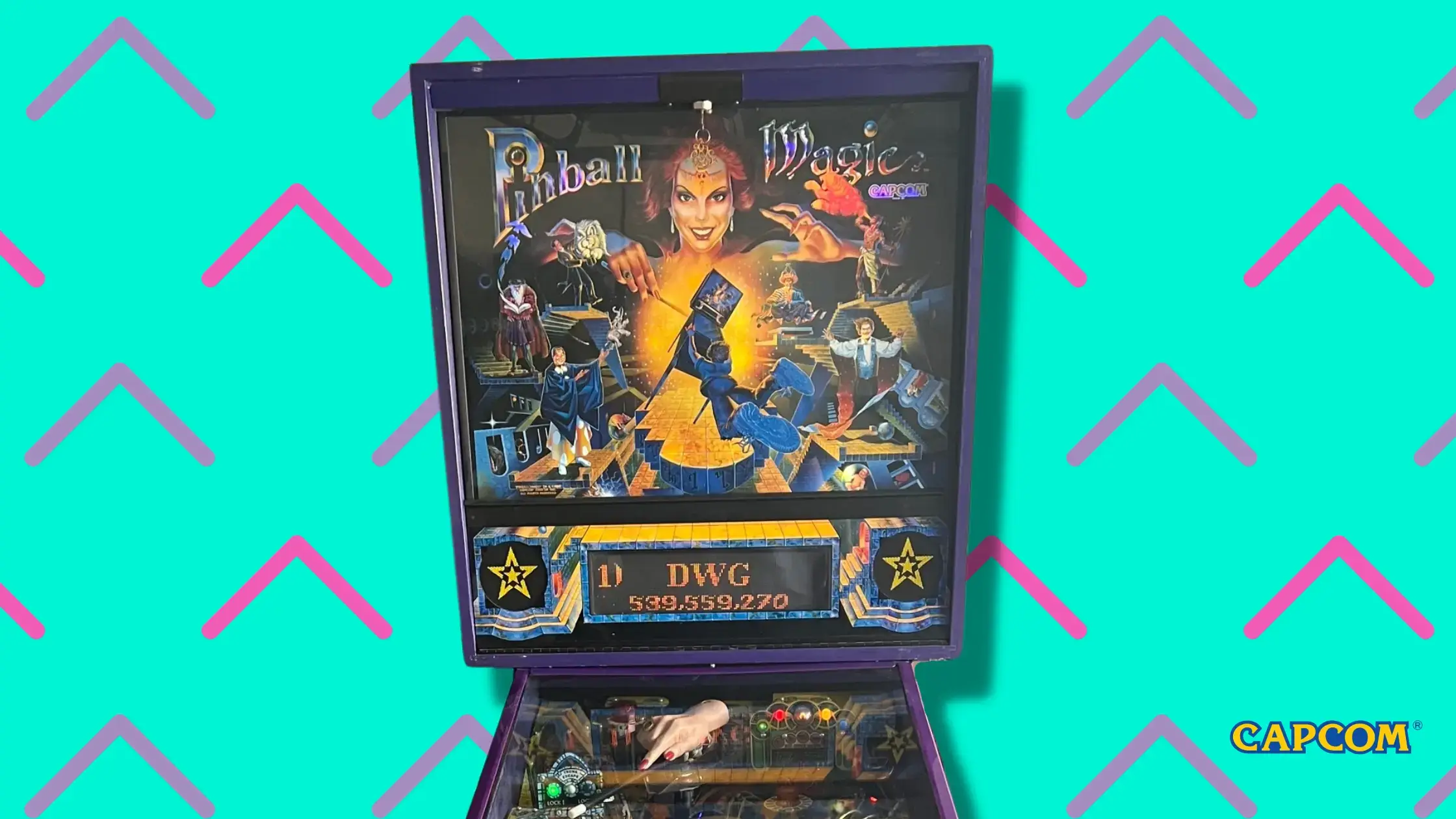 Pinball Magic (1995) Pinball Machine by Capcom Coin-Op Inc.
