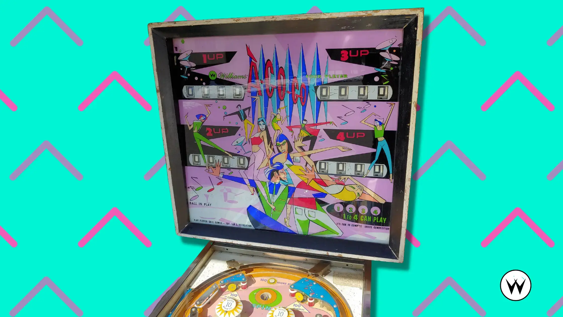 A-Go-Go (1966) Pinball Machine by Williams Electronic Games Inc.