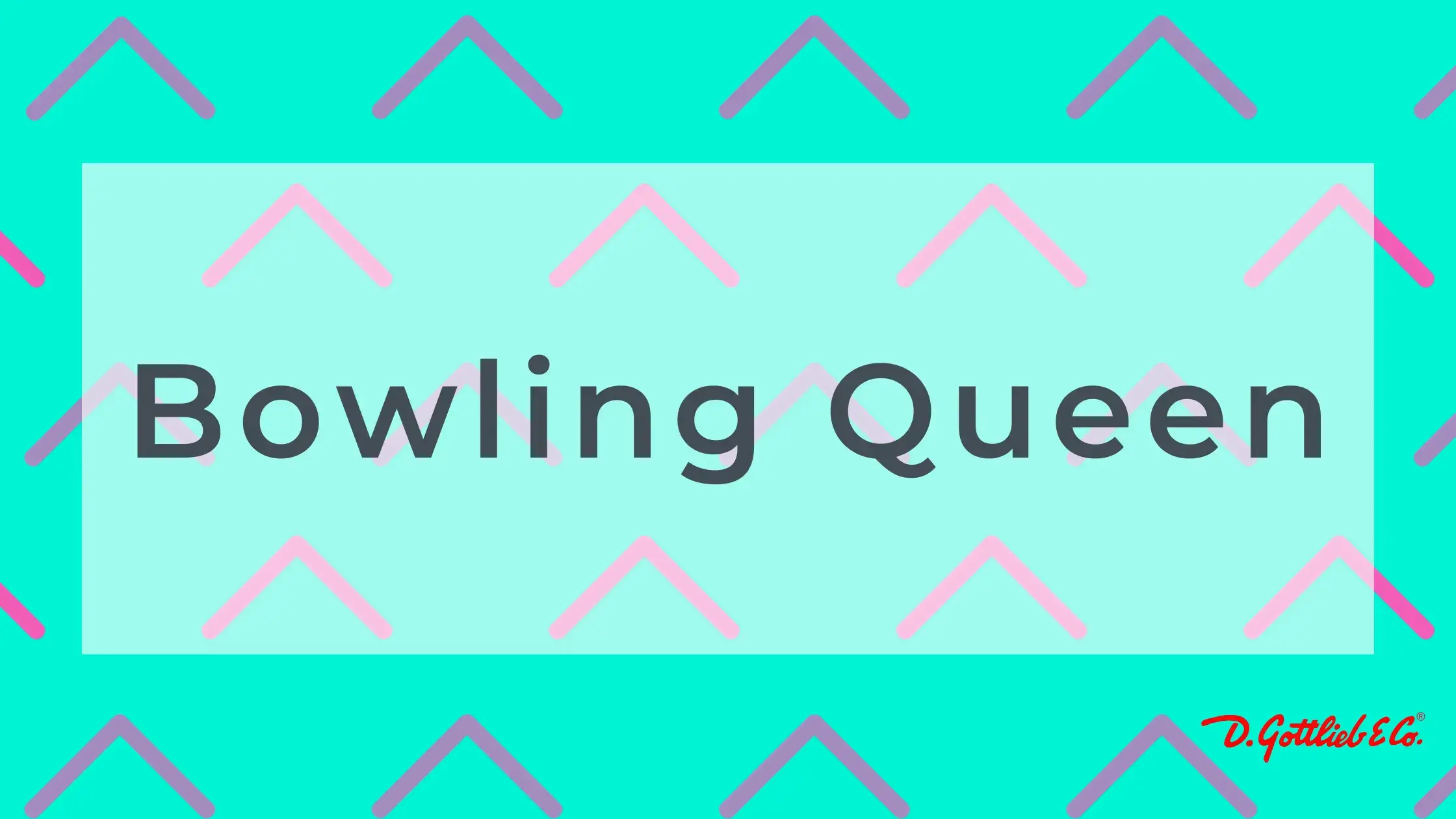 Bowling Queen (1964) Pinball Machine by D. Gottlieb & Co.