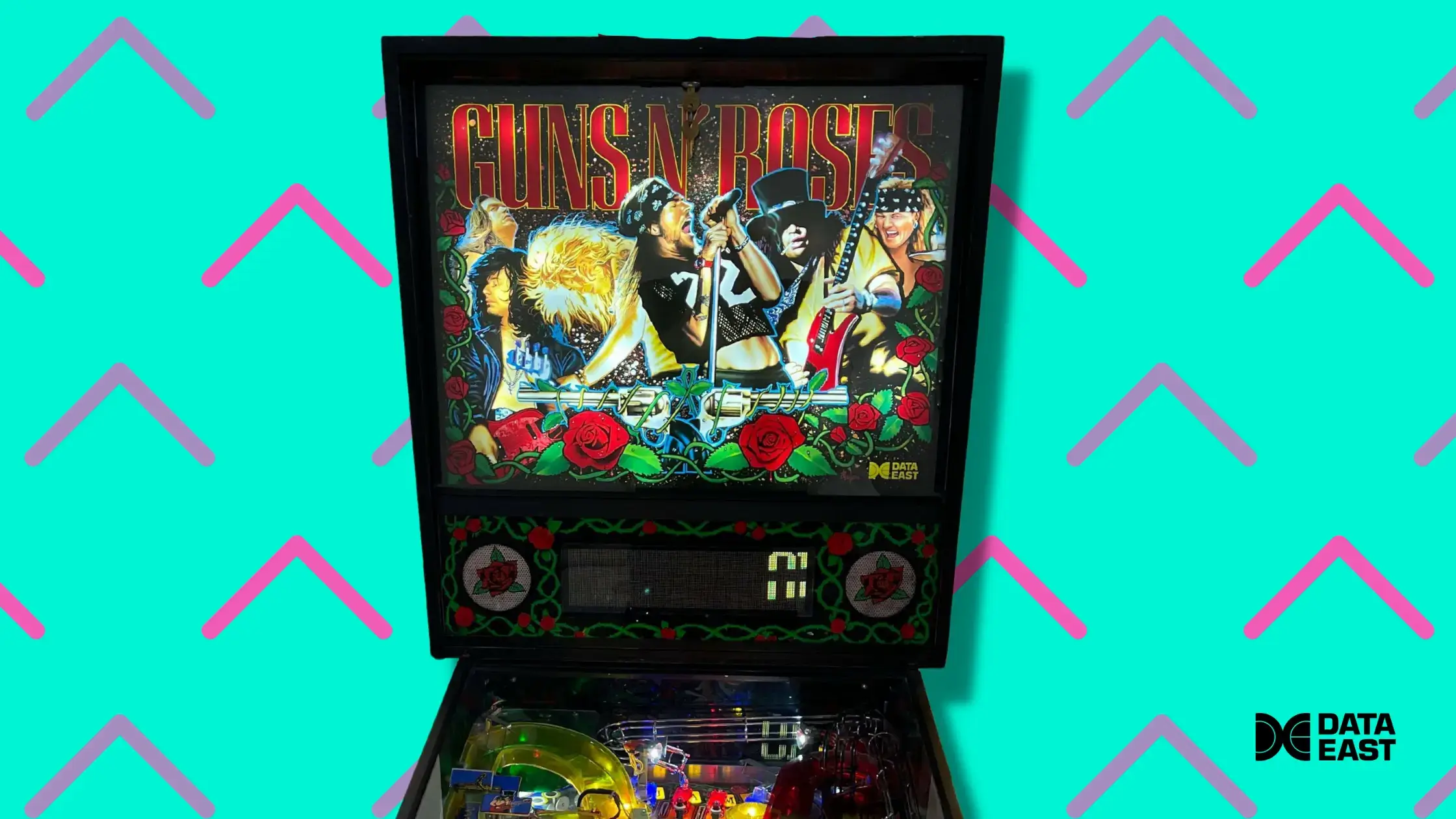 Guns N' Roses (1994) Pinball Machine by Data East USA Inc.