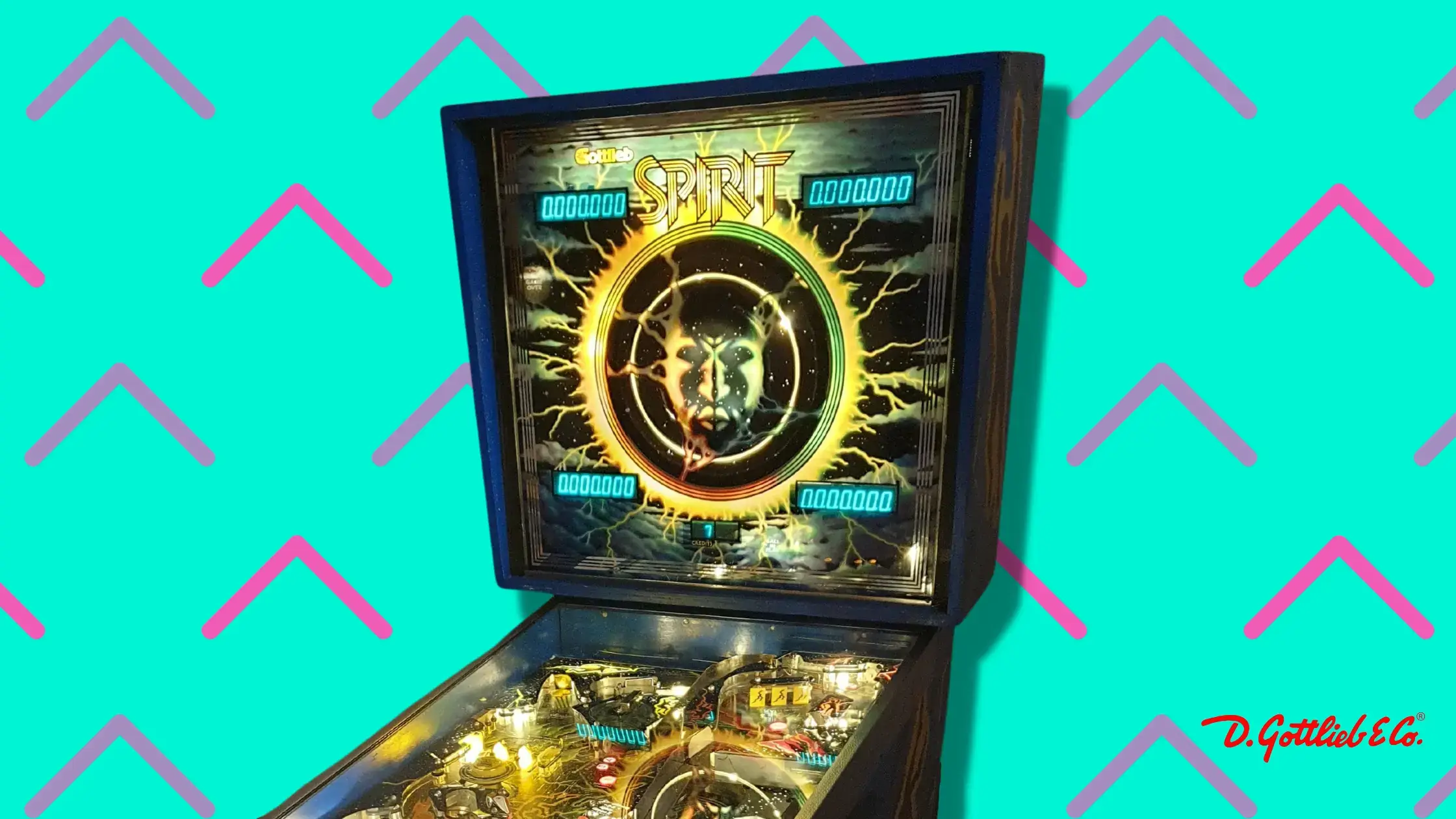Spirit (1982) Pinball Machine by D. Gottlieb & Co.