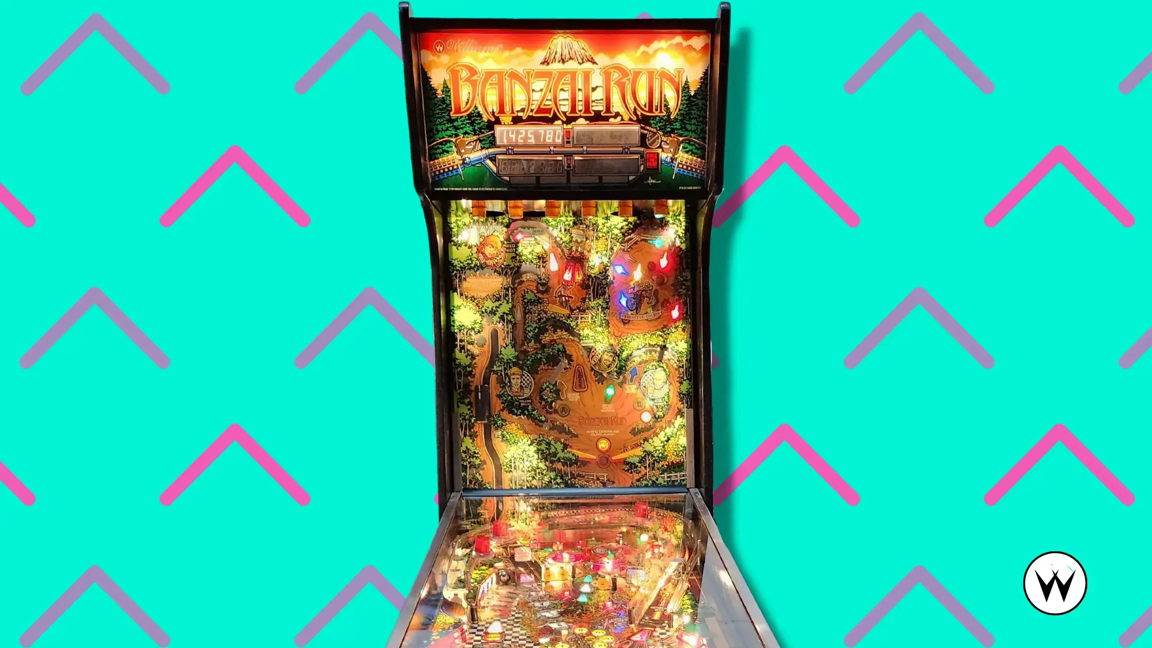 Banzai Run (1988) Pinball Machine by Williams Electronic Games Inc.