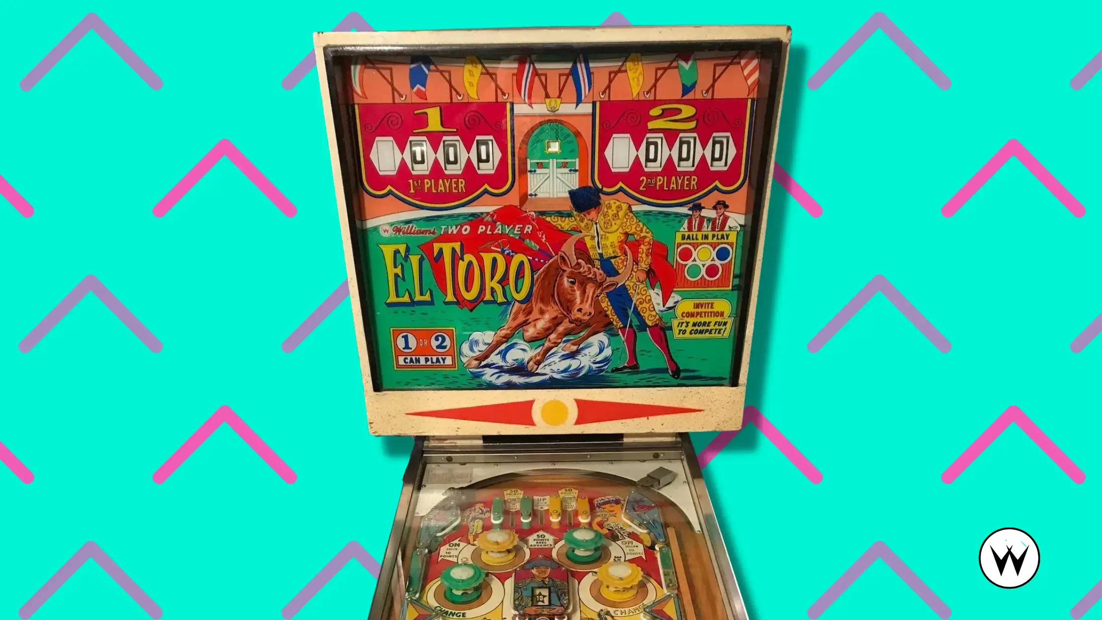 El Toro (1963) Pinball Machine by Williams Electronic Games Inc.
